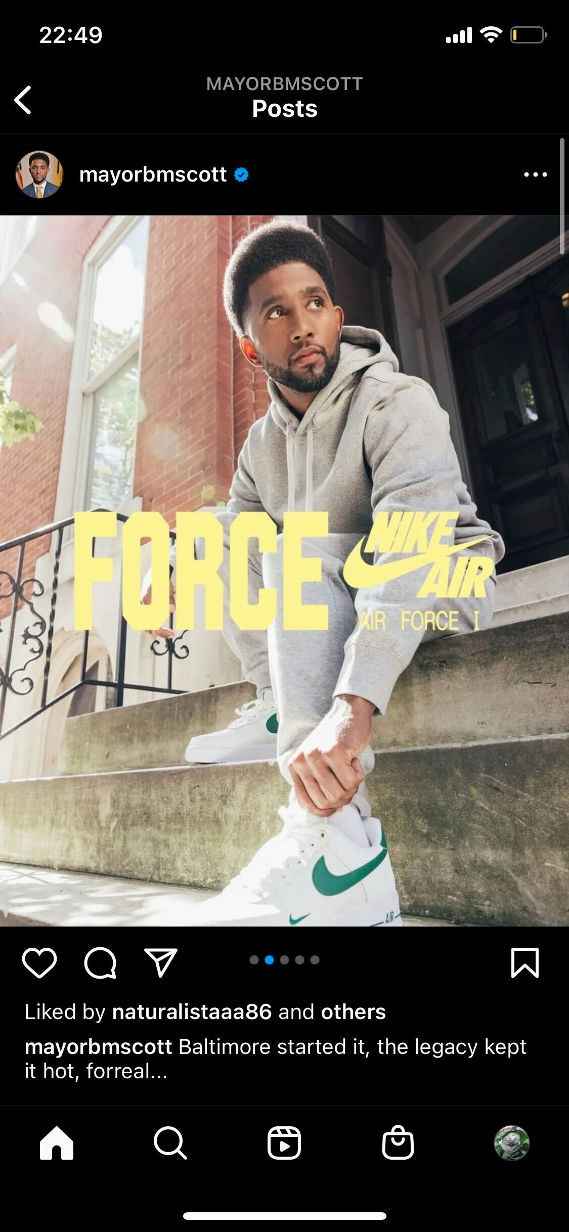 Testimonial Advertisement Nike