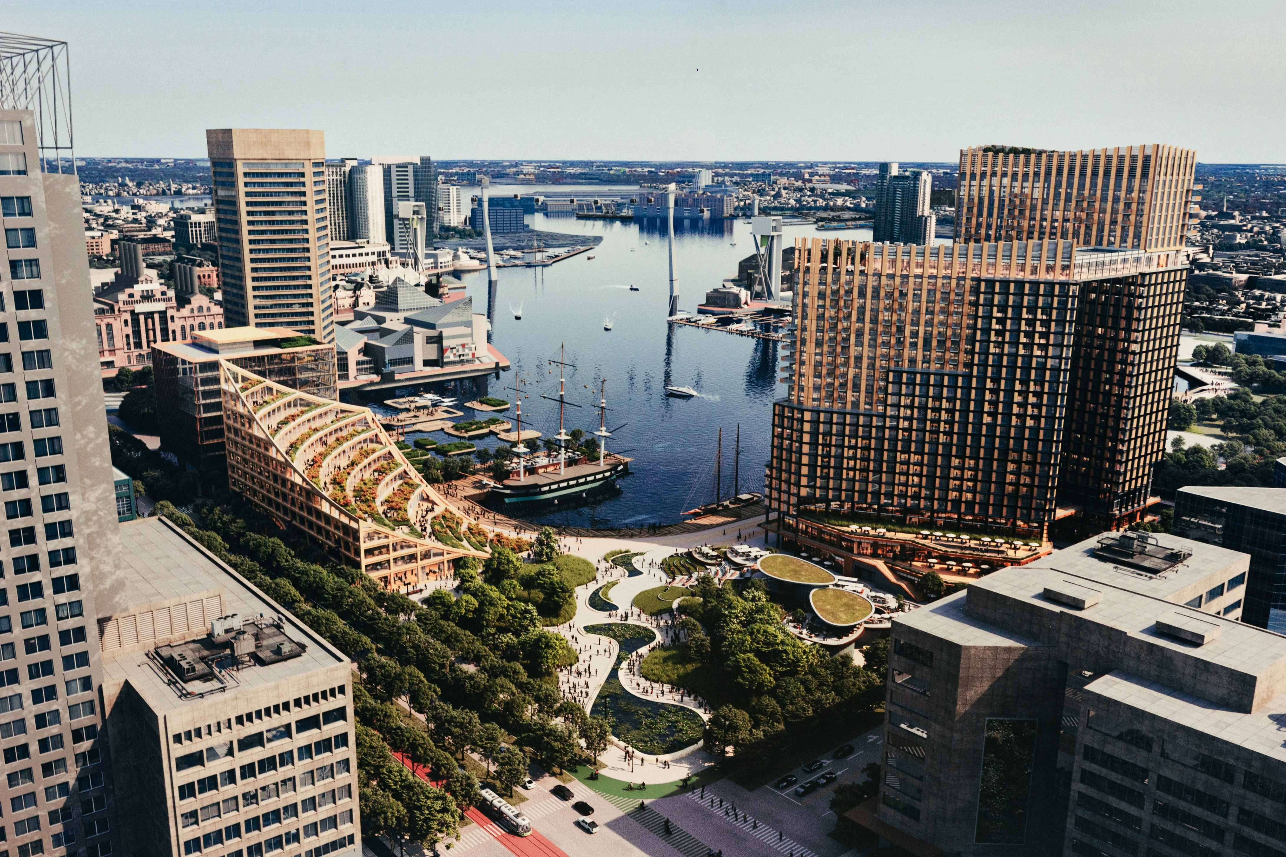 Baltimore City Inner Harbor