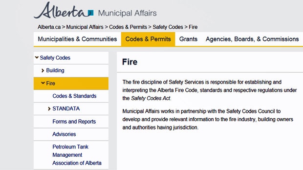 Fire Safety Codes Officer Alberta
