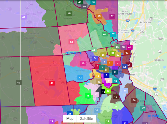 Mapa De Redistritamento INFORMES CSOI Corredor Sudoeste Ibérico