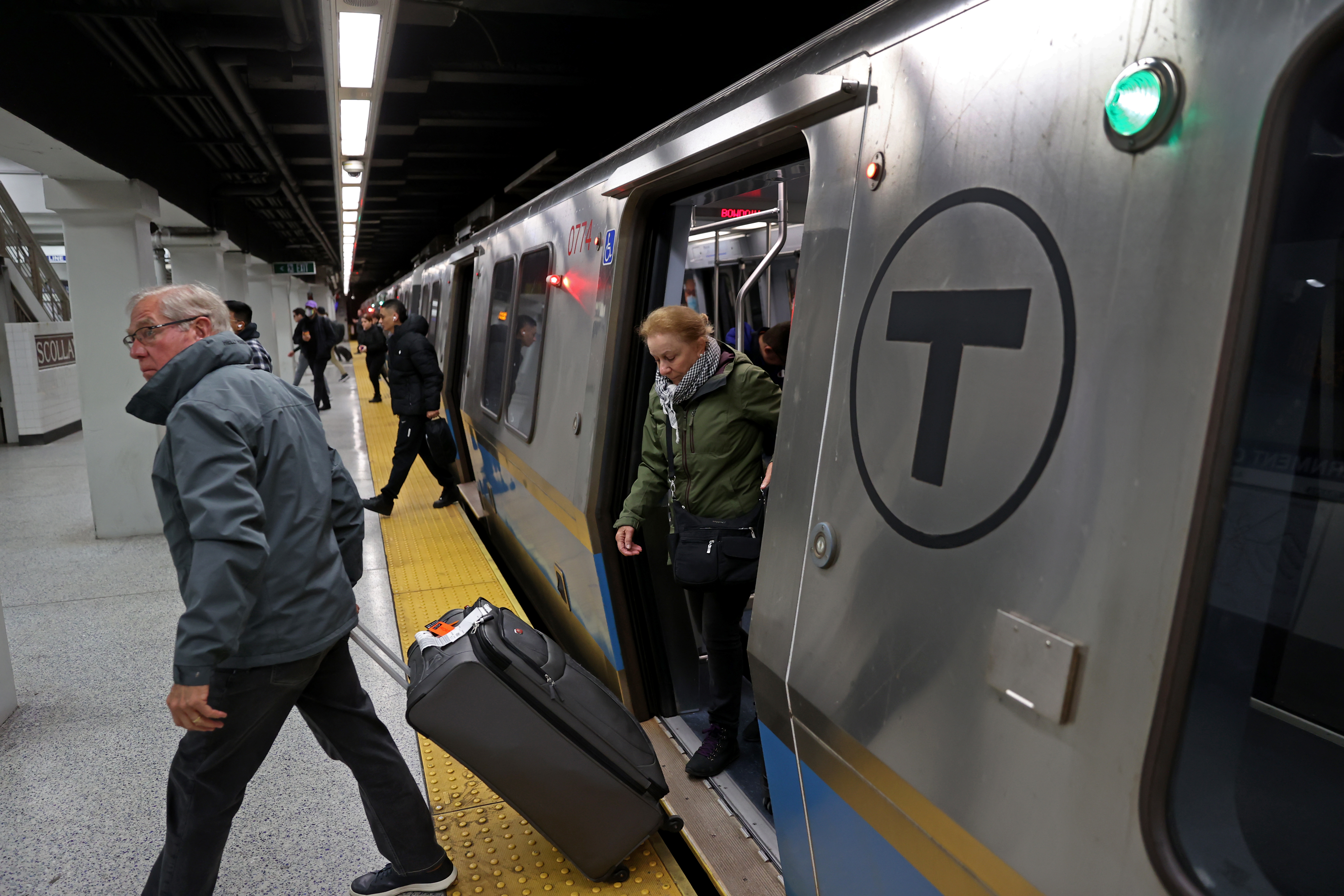 Interior Mbta Blue Line