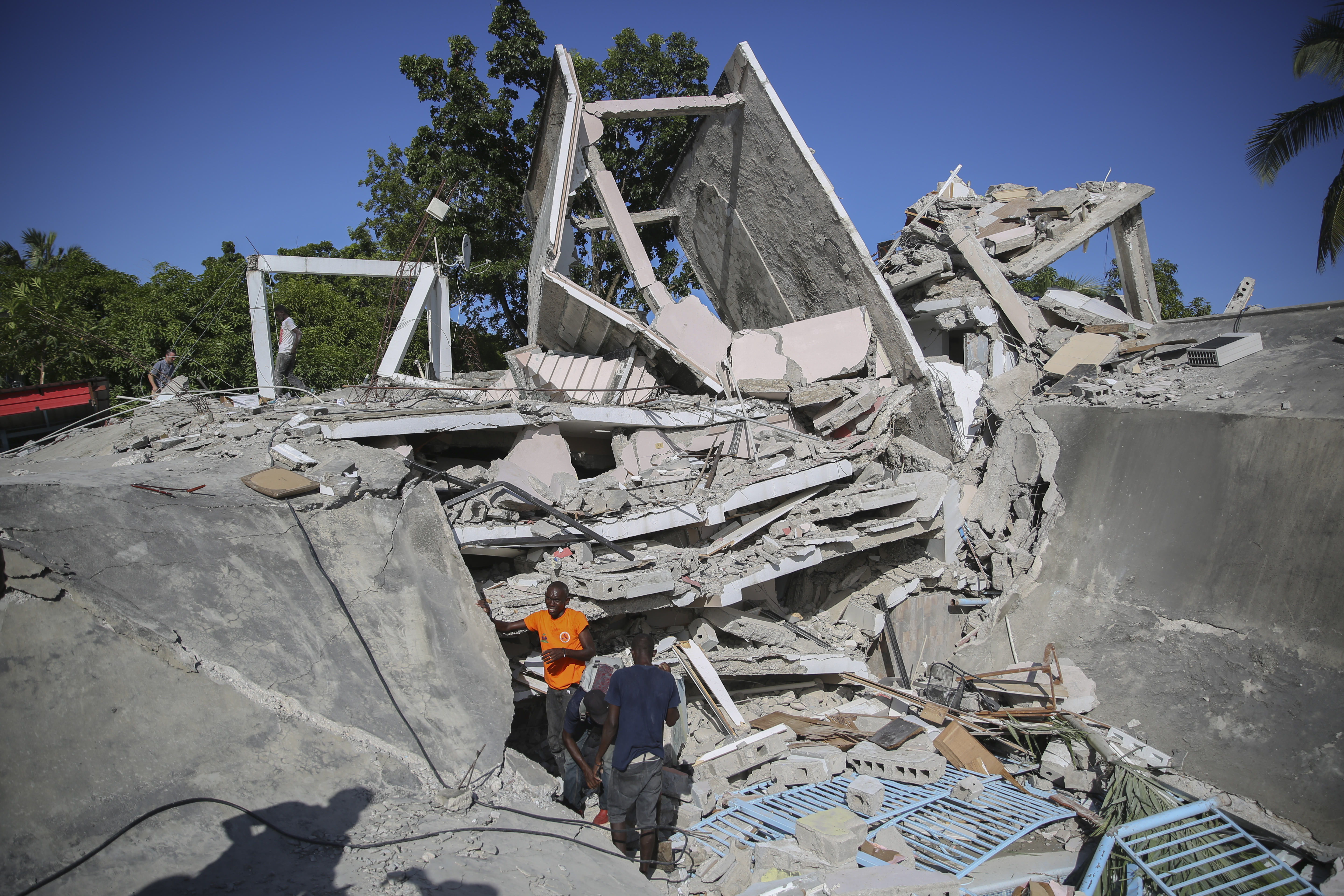 Haitian People After Earthquake