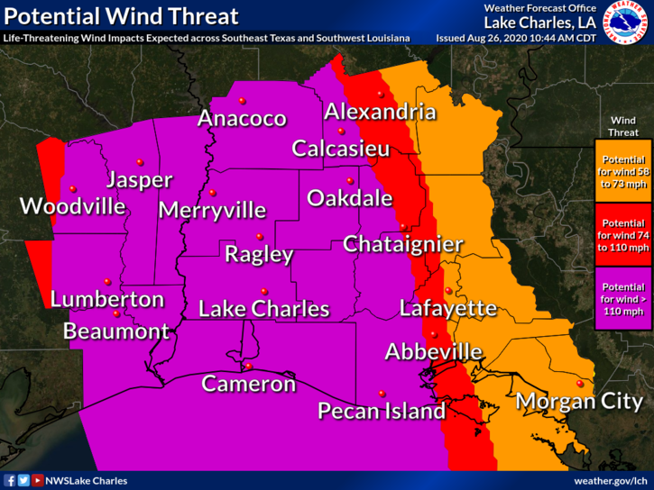 Hurricane Laura is expected to be a powerful storm on La. and Texas ...