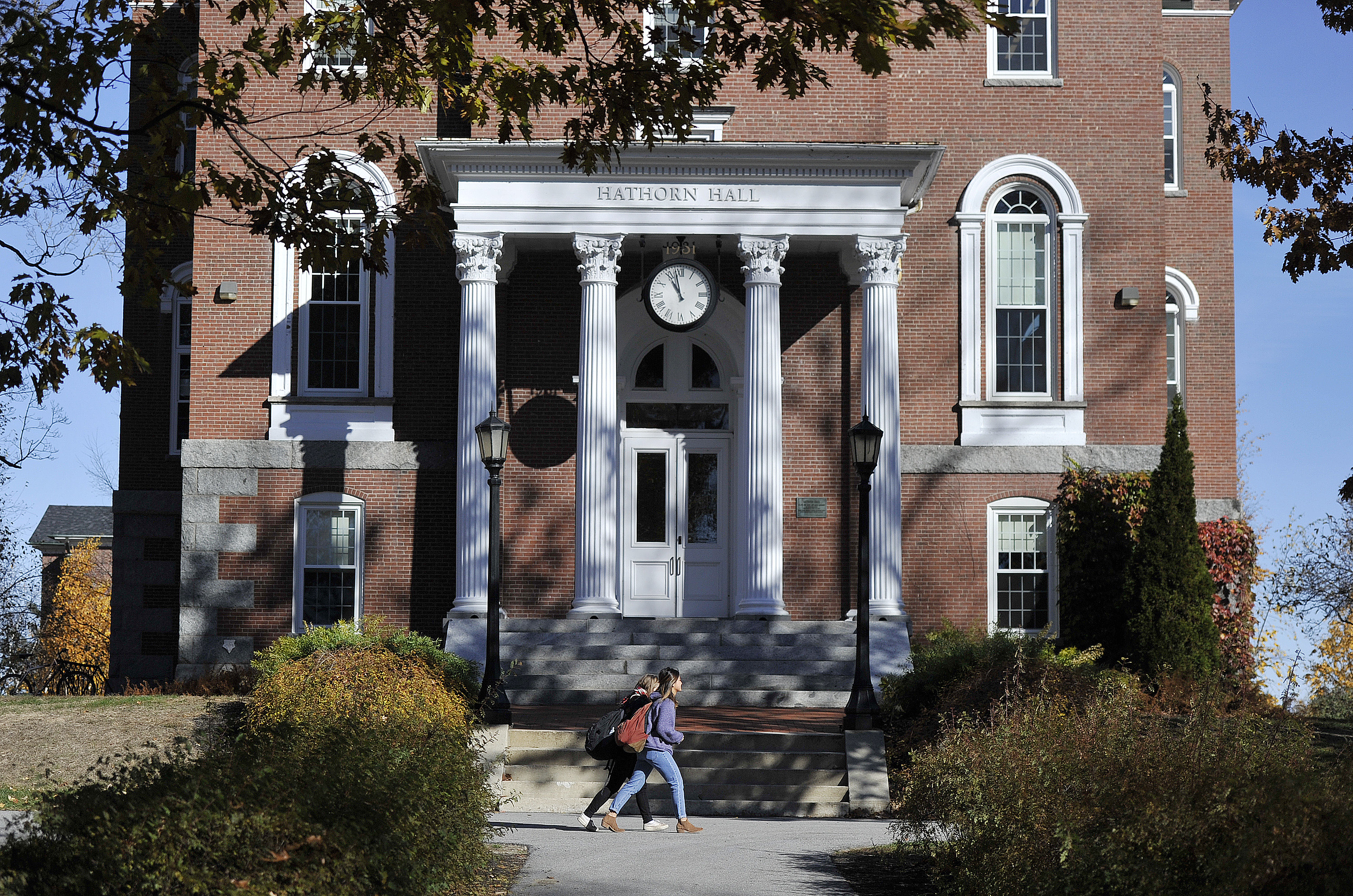 Bates College Maine Campus Map