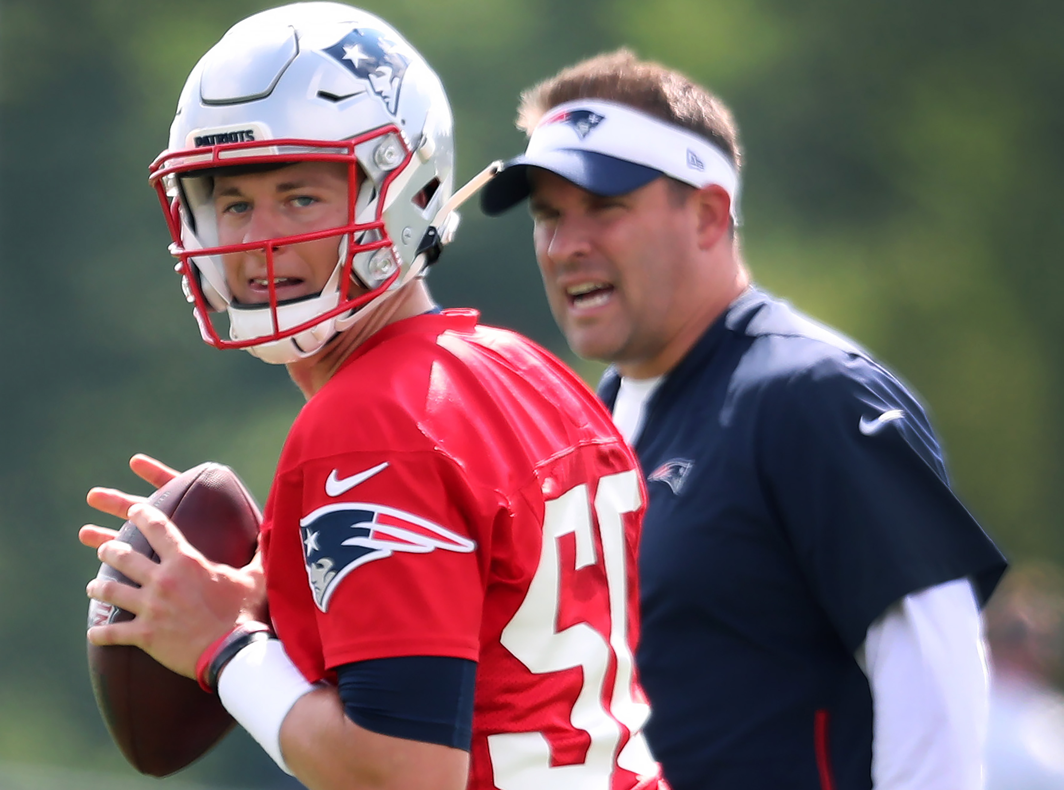 Wednesday’s Patriots QB watch: Mac Jones bounces back with a solid day ...