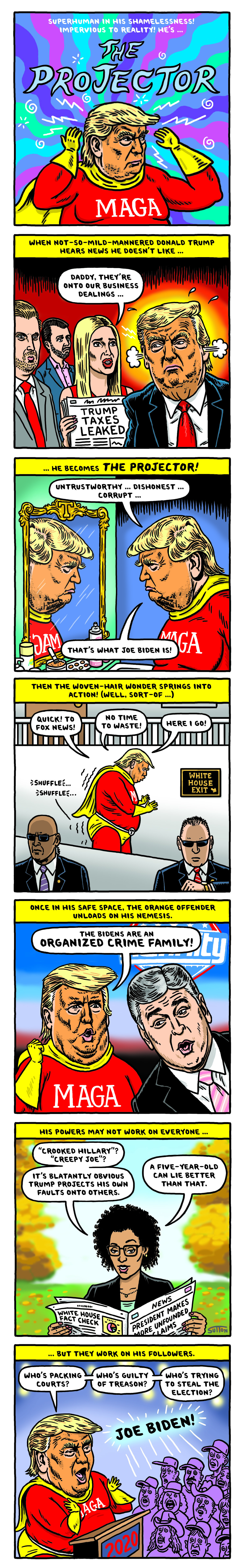 Donald Trump is ‘The Projector’ - The Boston Globe