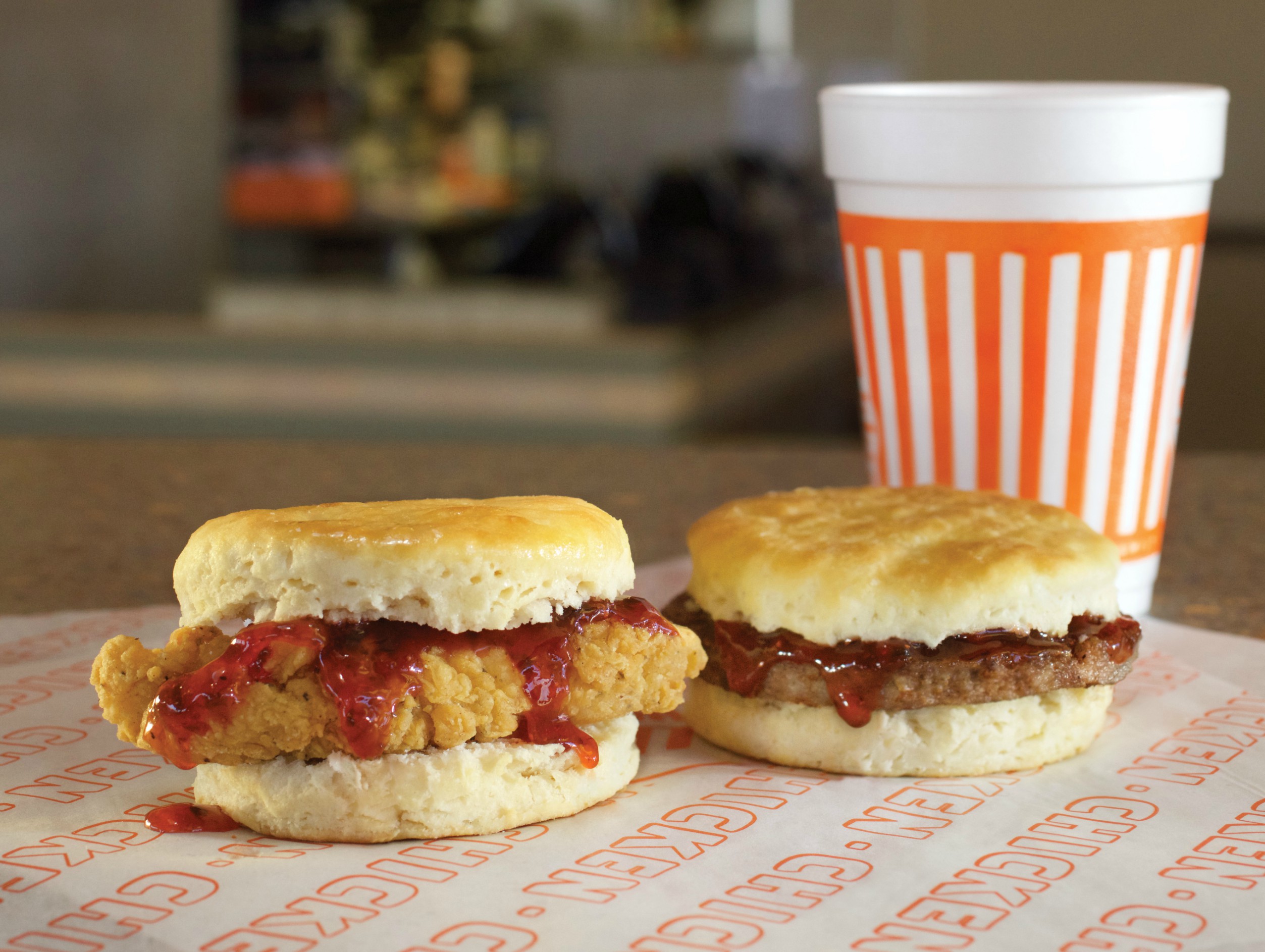 Whataburger introduces spicy strawberry biscuits – 102.3 KRMG
