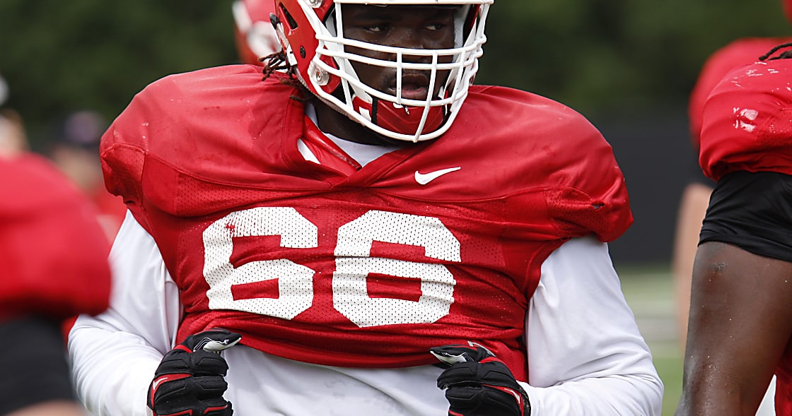 Georgia practice report: Solomon Kindley returns as Bulldogs change the ...