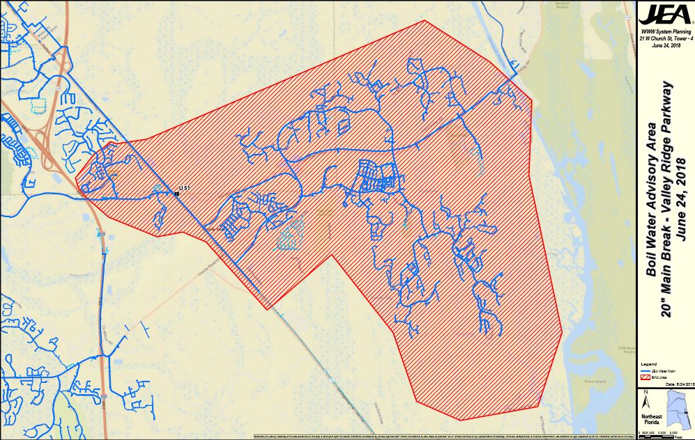 JEA lifts precautionary boil water advisory – 104.5 WOKV