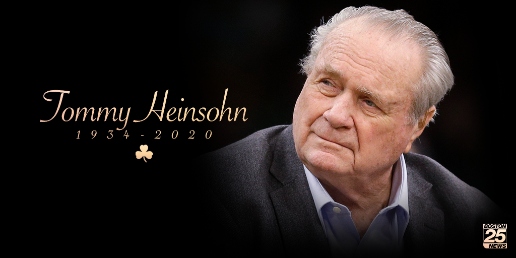Tommy Heinsohn, longtime Celtics player, coach & broadcaster, has died ...