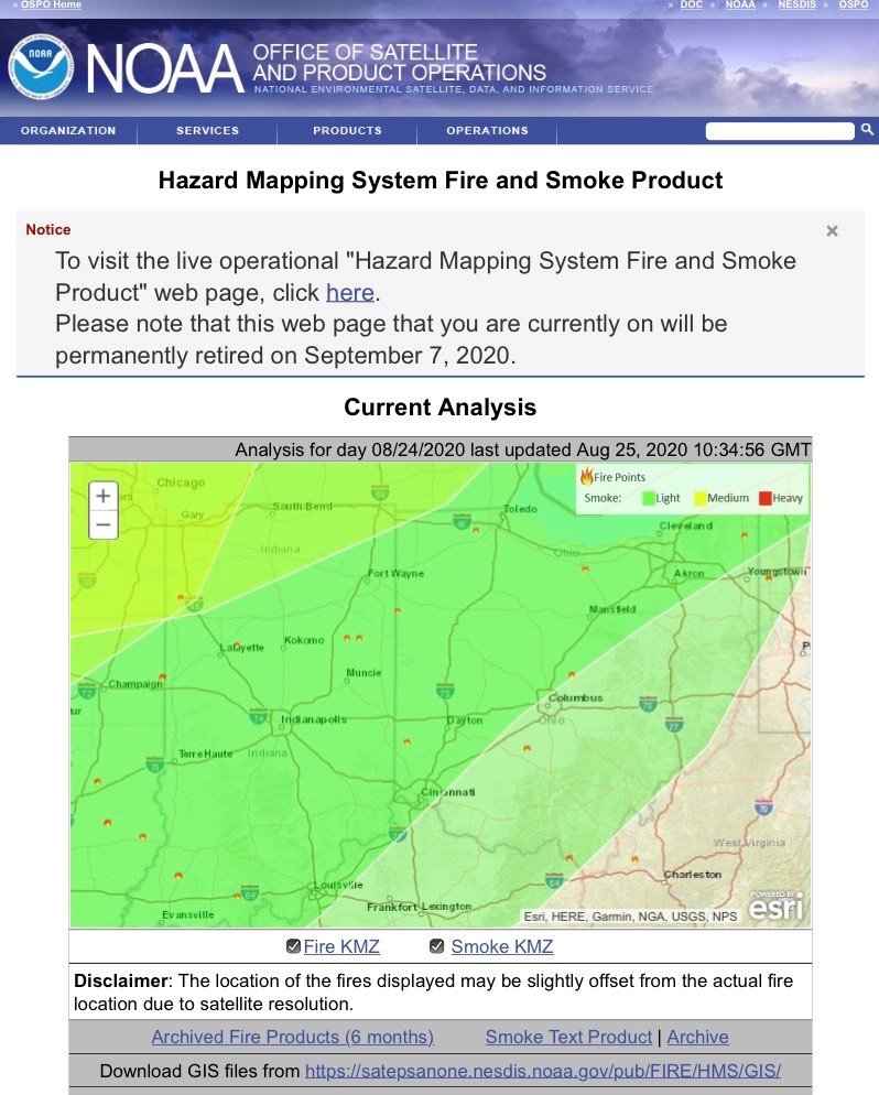 Western wildfires create smokey sunrise in Ohio – WHIO TV 7 and WHIO Radio