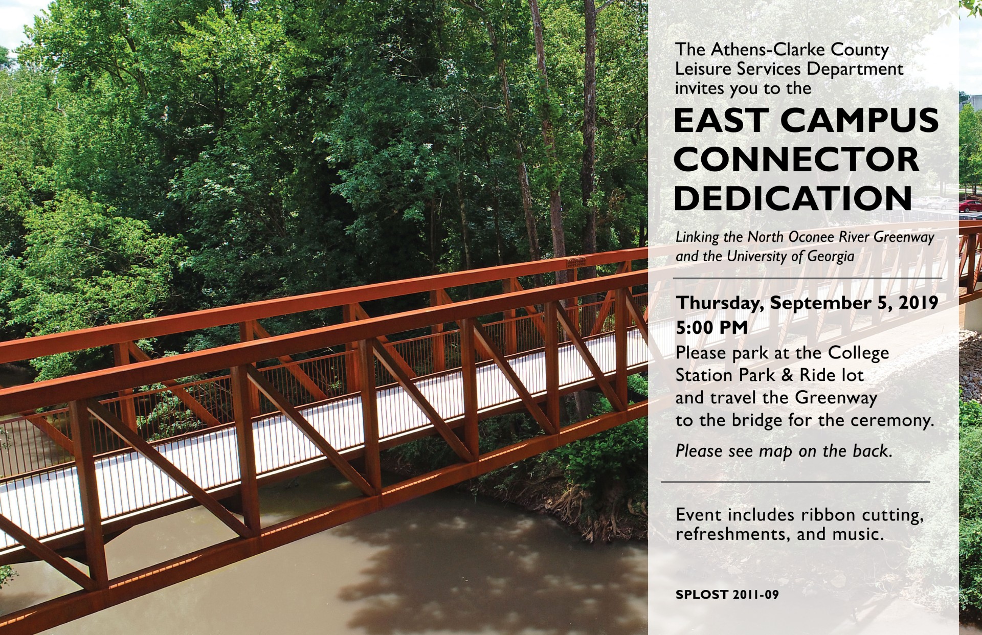 Bridge dedication today in Athens – WGAU