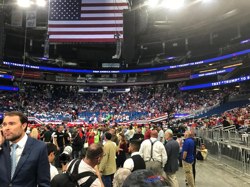 GALLERY: President Trump hosts 2020 rally at the Amway Center – WDBO