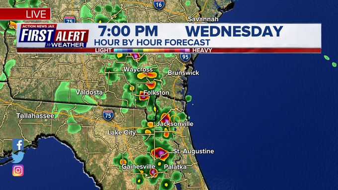 Scattered heavy storms to return, wind shift will bring some relief ...