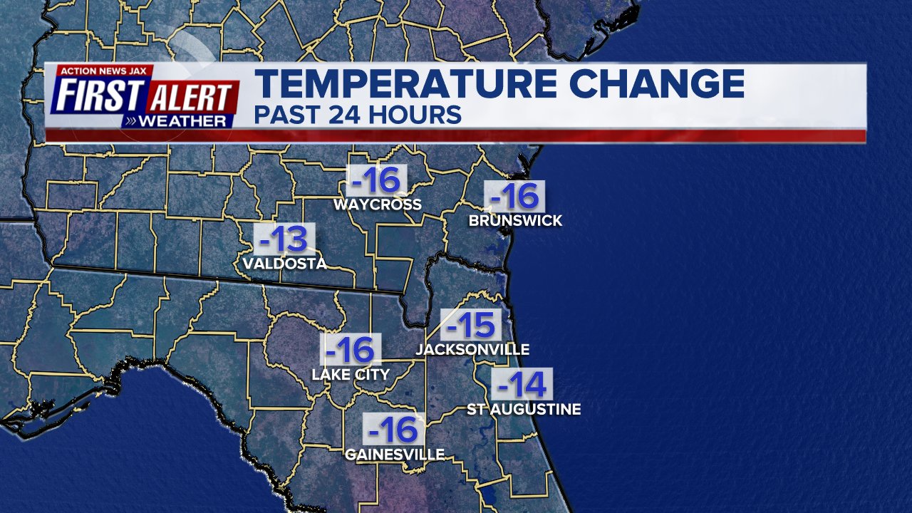 Biting wind to start a chilly day in NE Florida – 104.5 WOKV