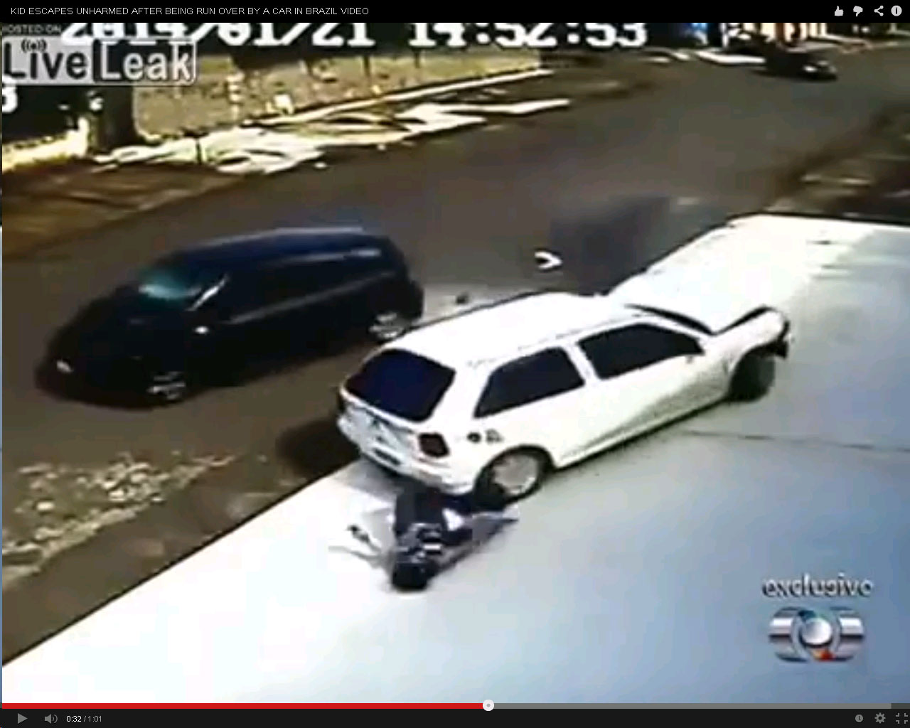 Unbelievable video of boy, grandma run over by car – 102.3 KRMG