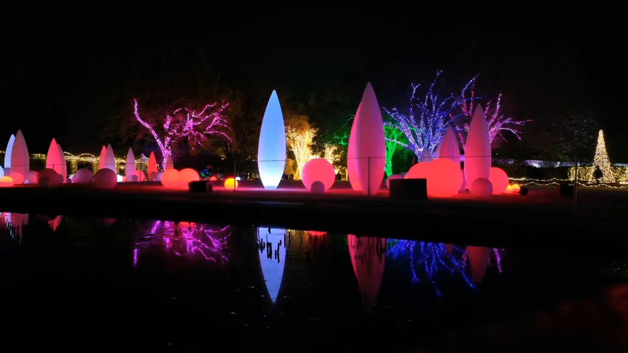 Atlanta Botanical Gardens Lights Garden Lights, Holiday Nights: