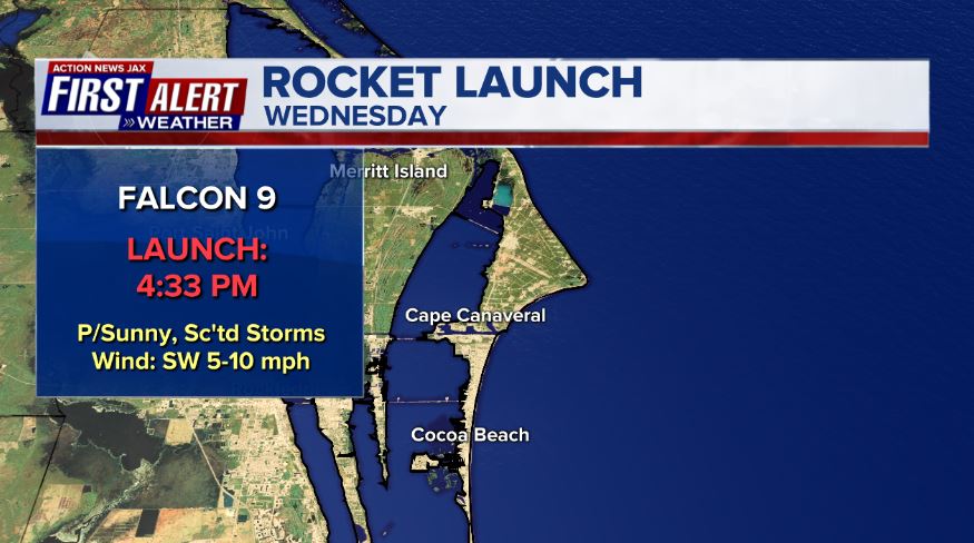 Best places to see Saturday’s rocket launch – 104.5 WOKV