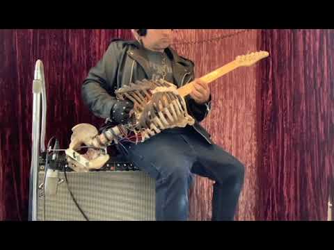 Tampa, Florida Man Turns Dead Uncle’s Skeleton Into “Skelecaster ...
