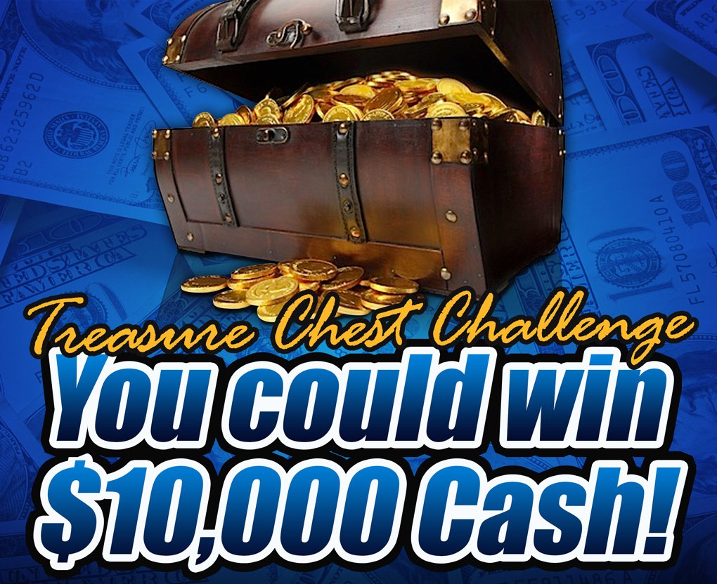 $10,000 Treasure Chest Challenge – 102.3 WBAB