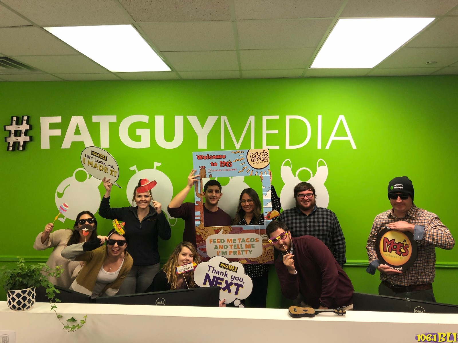 BLI @ Moe’s Lunch 12/10 – 106.1 BLI