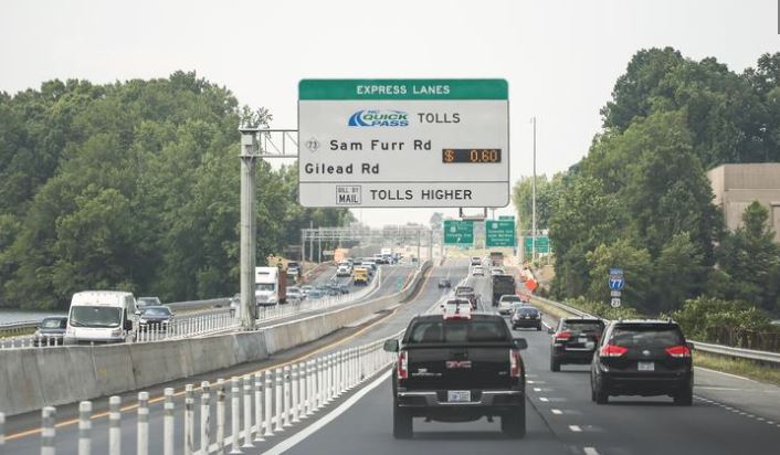 I-77 toll lanes now open to larger vehicles – WSOC TV