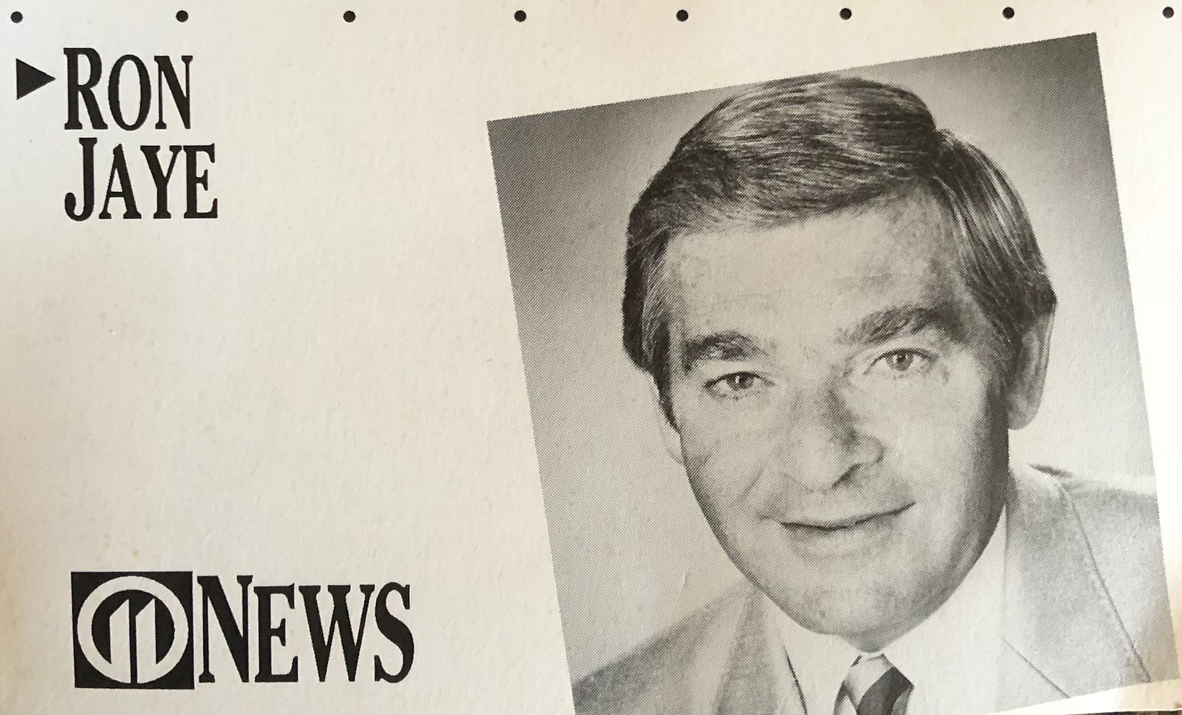 Family: Former WPXI reporter, host, anchor Ron Jaye has died – WPXI