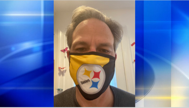 CNN anchor wears Steelers mask after losing bet to Lt. Gov. John ...