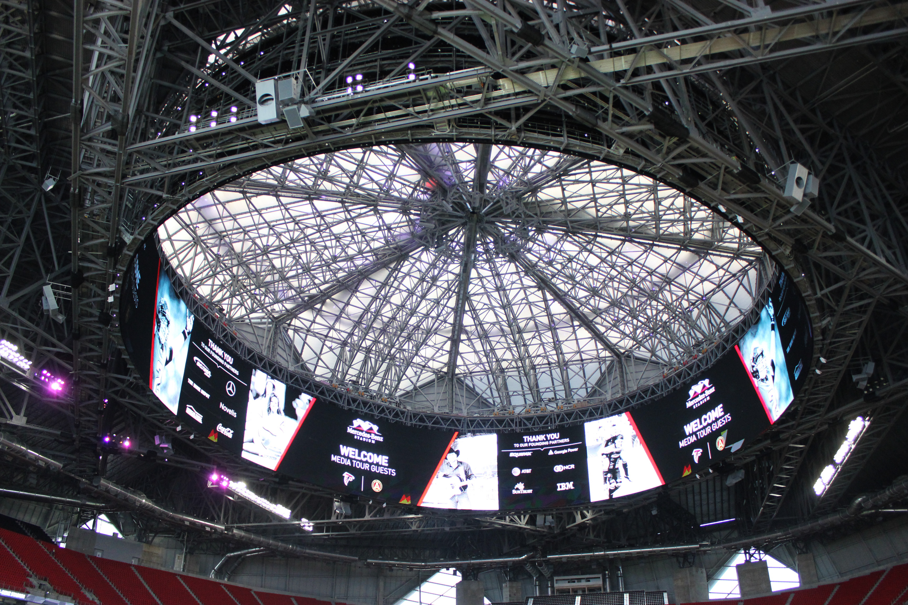PHOTOS: A look inside Mercedes-Benz Stadium – 95.5 WSB