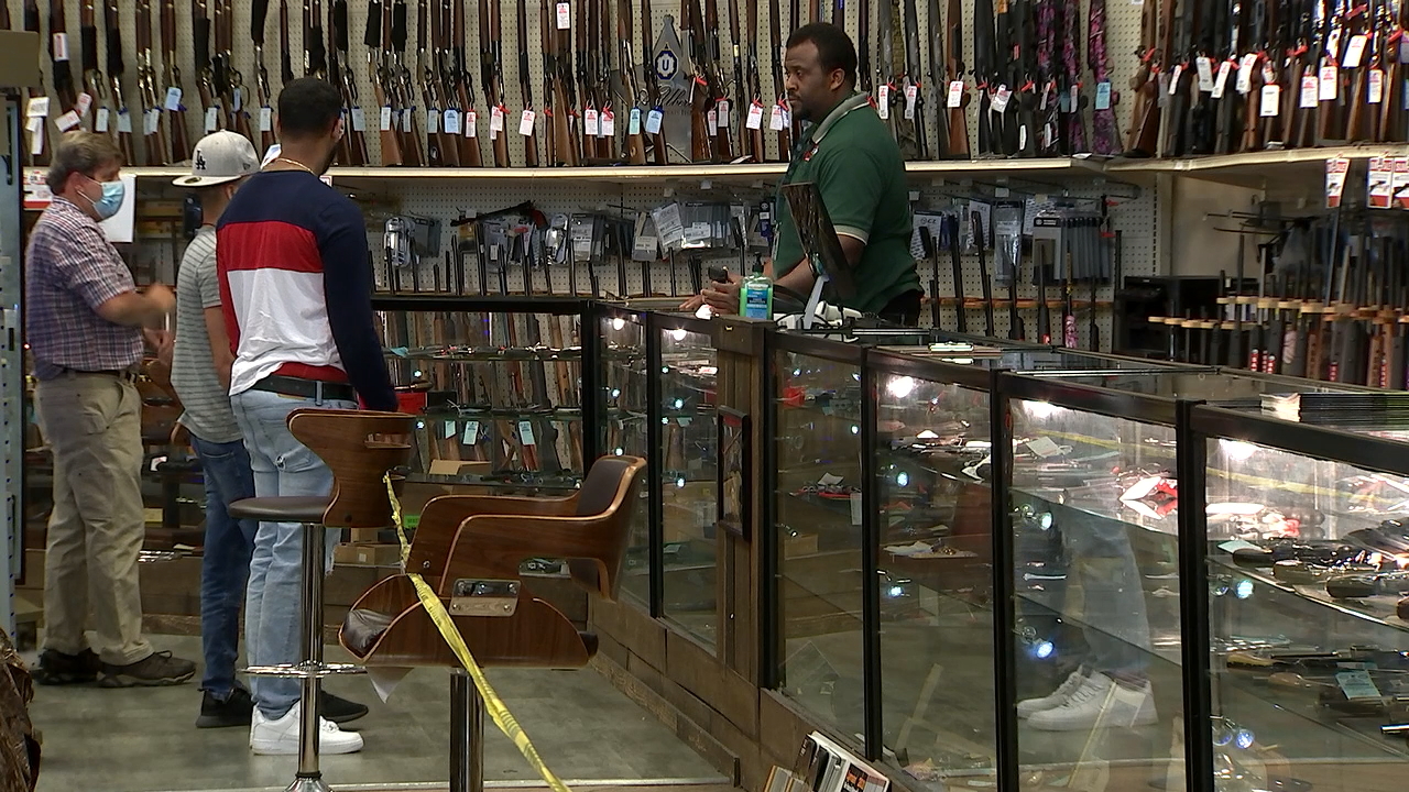 Metro gun stores seeing firearms flying off the shelves – 95.5 WSB