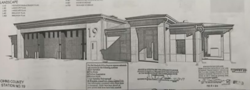 New fire station under construction in northwestern St. Johns County ...