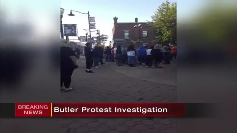 8 arrested after scuffle marks end of peaceful Butler protest – WPXI