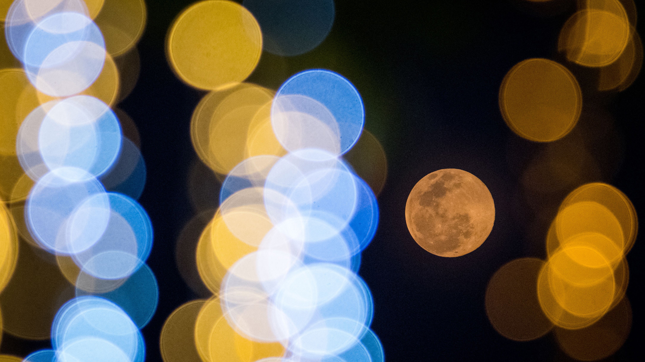 Photos: Wolf moon, first full moon of 2021, lights up the night sky – WFTV
