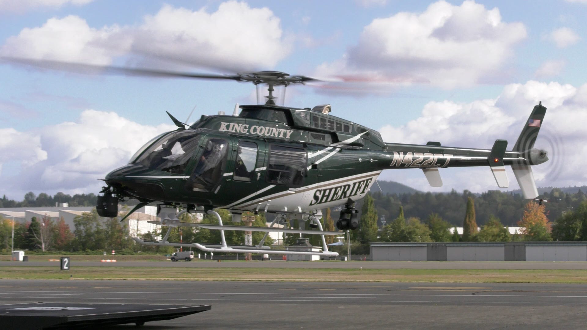 King County Sheriff Helicopter VIDEO: Guardian One Helicopter