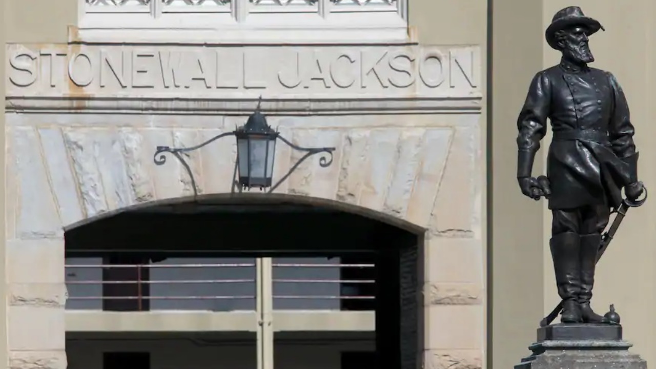 VMI officials vote to remove statue of Stonewall Jackson – 102.5 The Bone