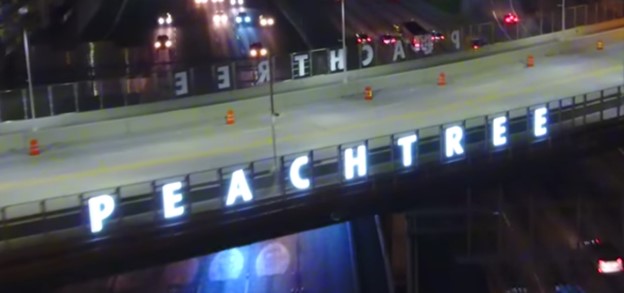 Atlanta Ga Peachtree Signs