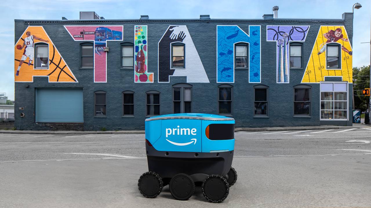 Amazon’s Prime delivery robots coming to metro Atlanta this week – 95.5 WSB