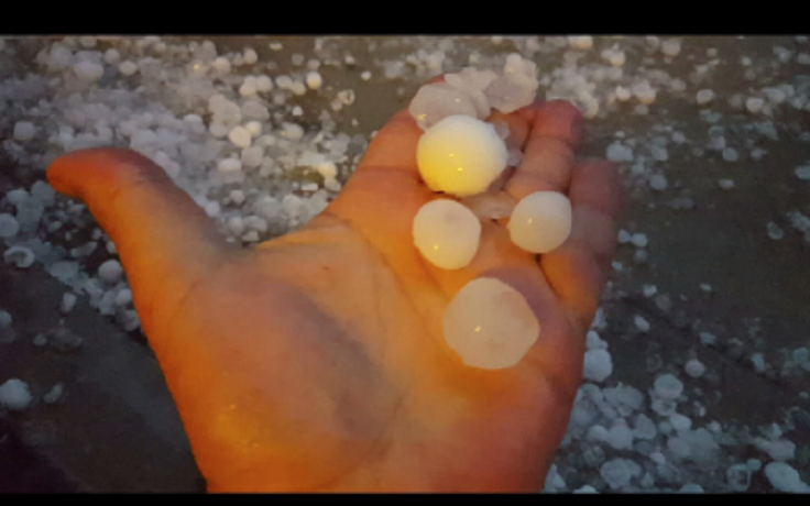 Marble and golf ball-sized hail shocks homeowners in Osceola County – WDBO