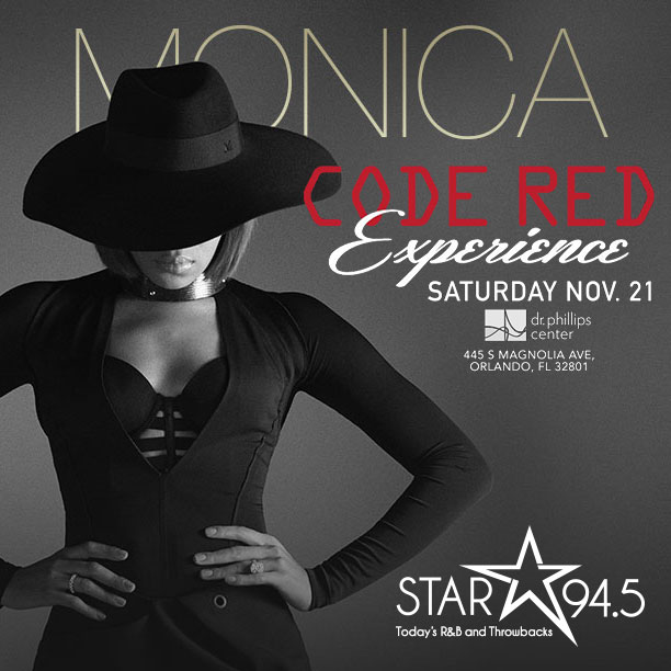 Win Tickets to See Monica Live! – STAR 94.5