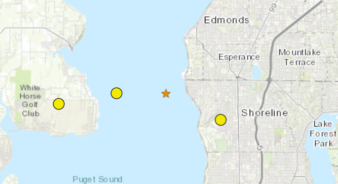 2.5 magnitude earthquake hits near Shoreline – KIRO 7 News Seattle