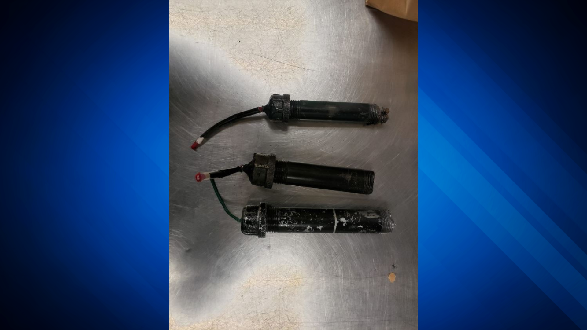 Two people charged and one arrested after alleged pipe bombs incident ...