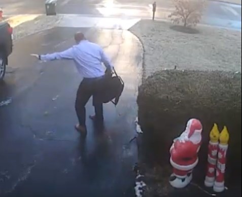 This video of a man slipping on black ice is the best thing you’ll see ...