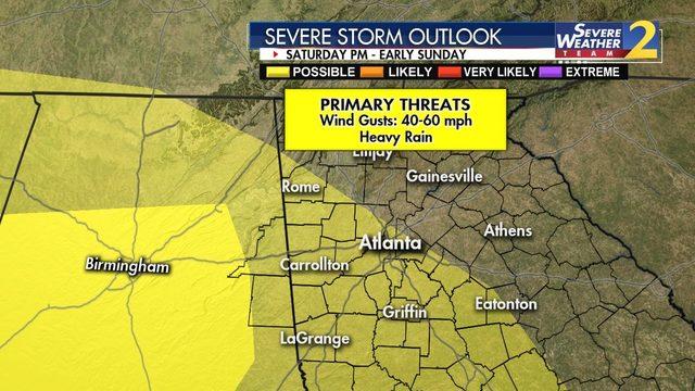 Stormy weekend, cold King Day in Athens, NE Ga – WGAU