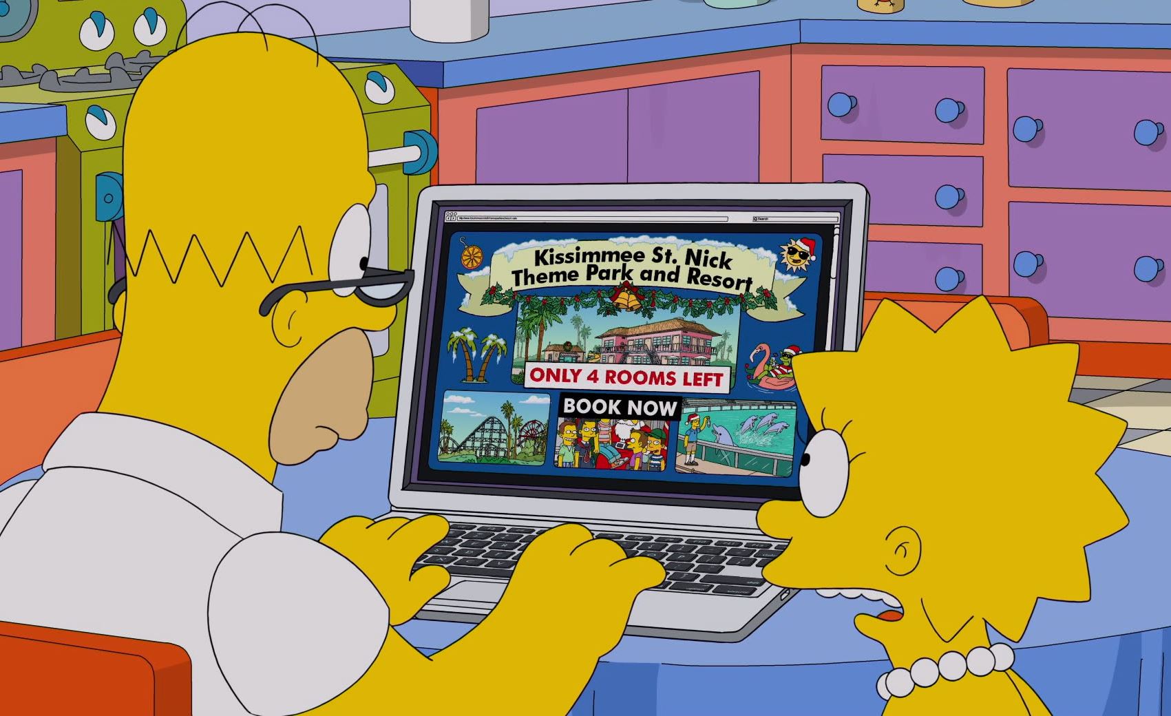 ‘The Simpsons’ go to Kissimmee for 30th season Christmas special – WDBO