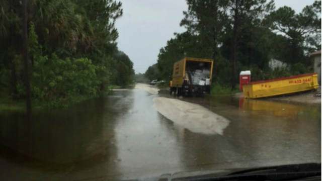Heavy rain along east coast prompts flash flood warning in Brevard – WDBO