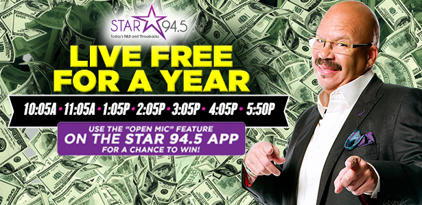 Live Free For A Year! – STAR 94.5