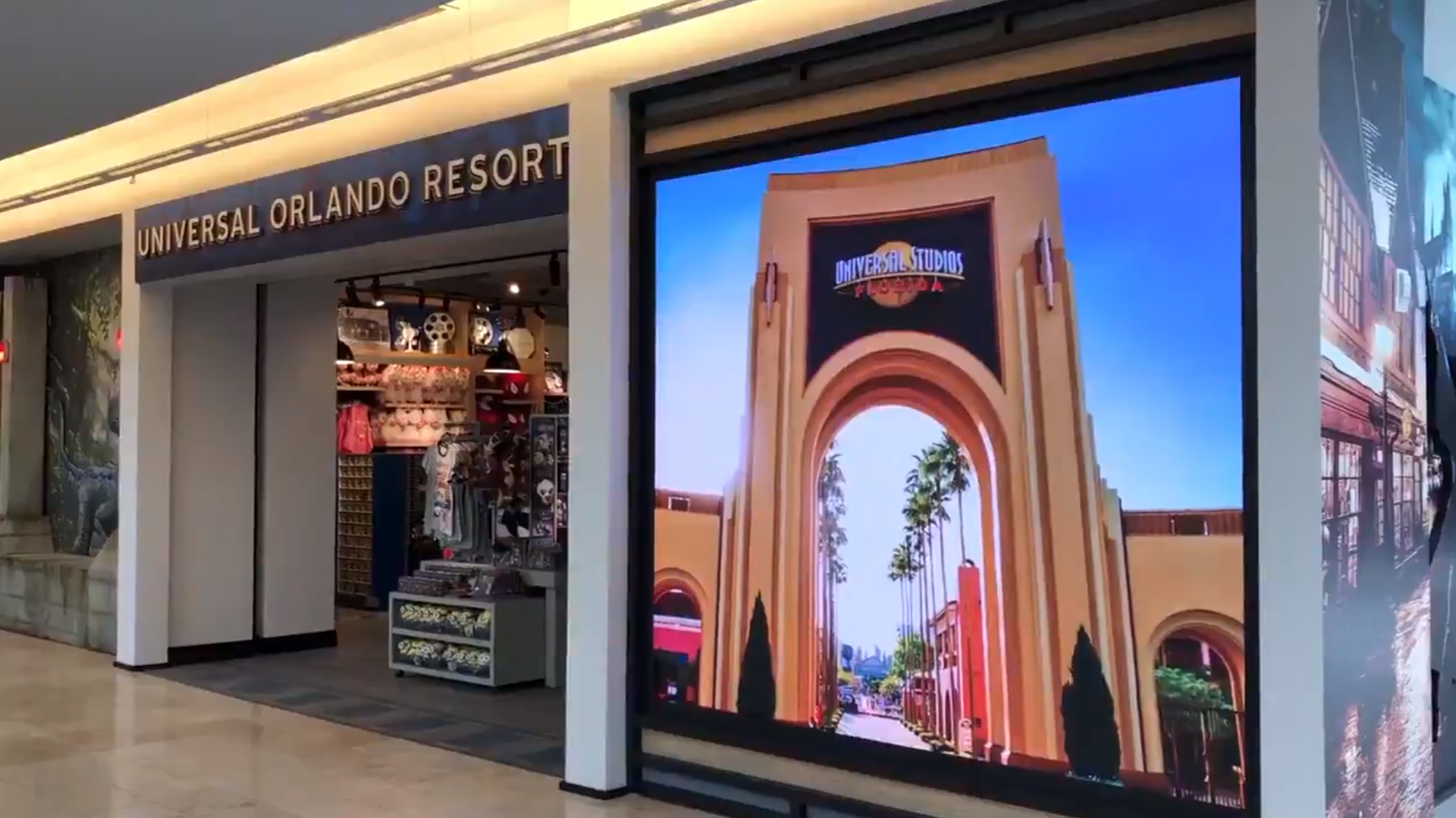 Refurbished Universal Orlando Store re-opens in terminal A at O.I.A. – WDBO