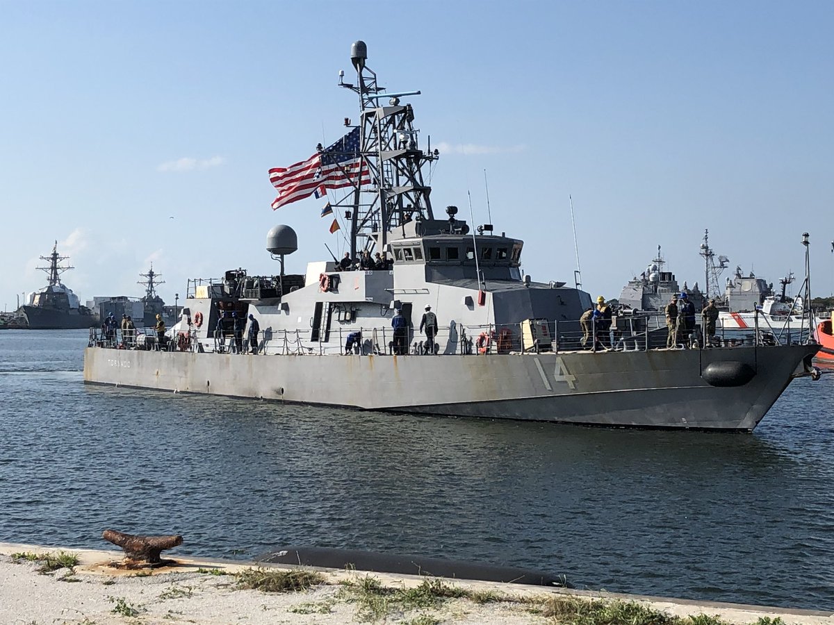 USS Tornado back home at Naval Station Mayport – 104.5 WOKV