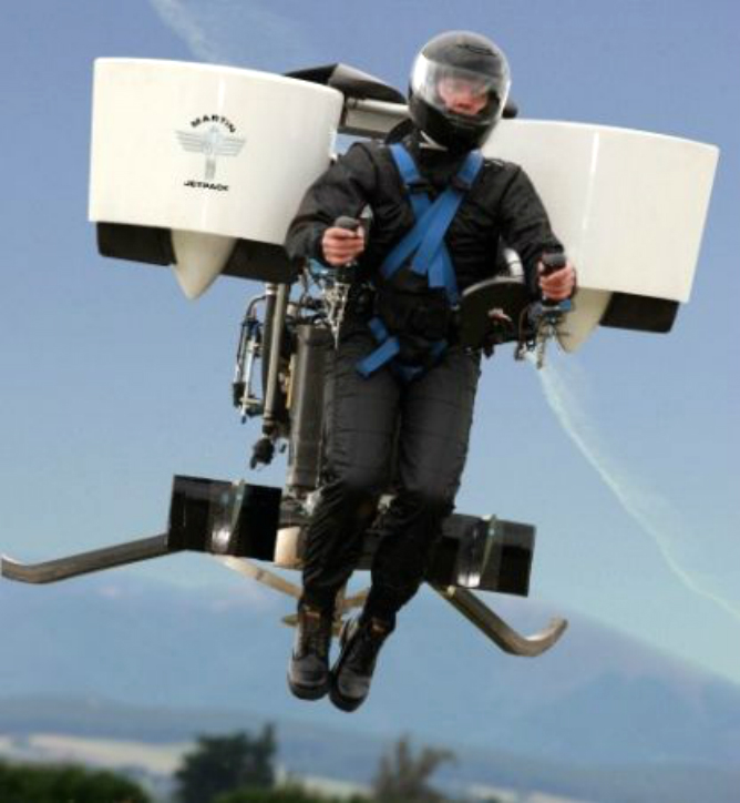 Personal jetpack flies to 7,000 feet and 50 MPH – 102.3 KRMG