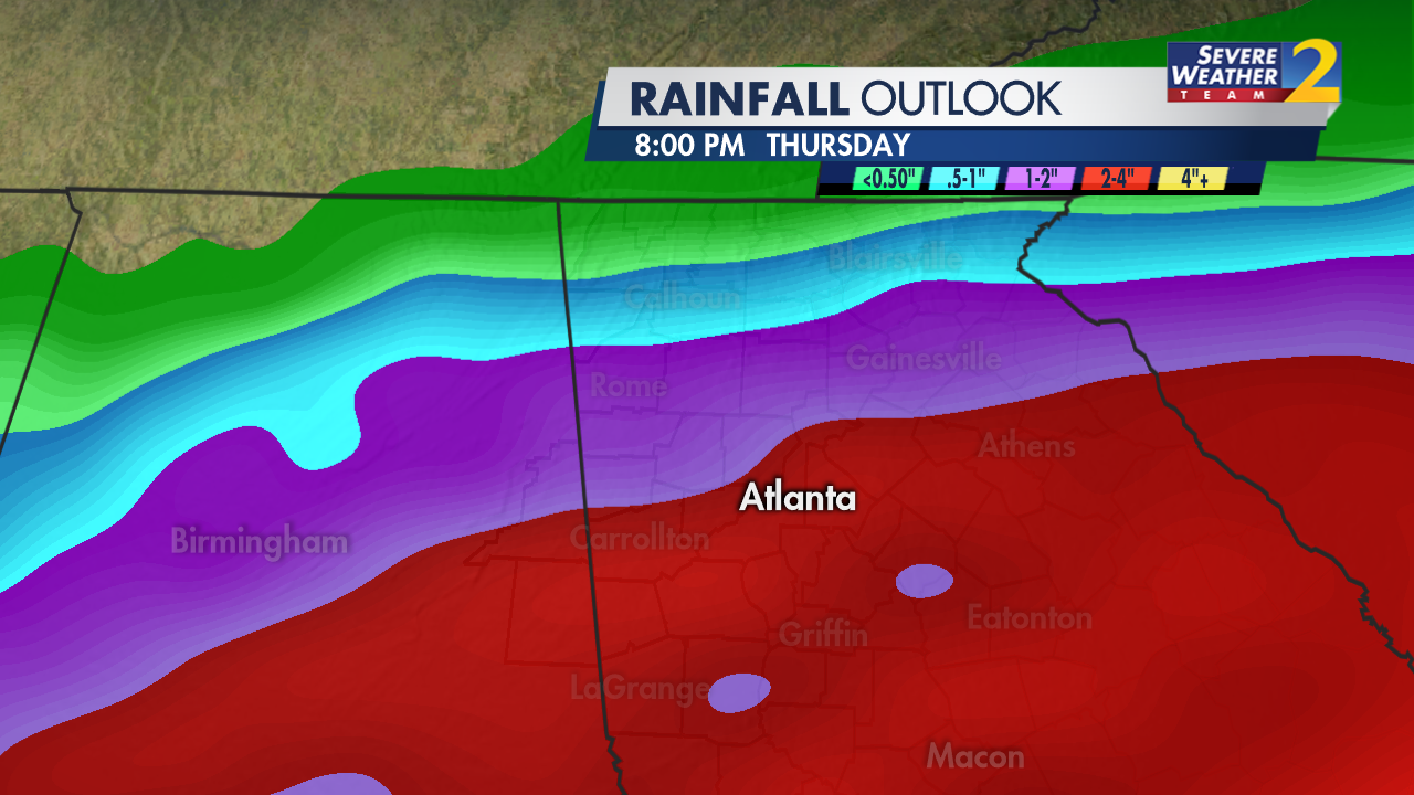 Rain a certainty, flooding a possibility for Athens, NE Ga – WGAU